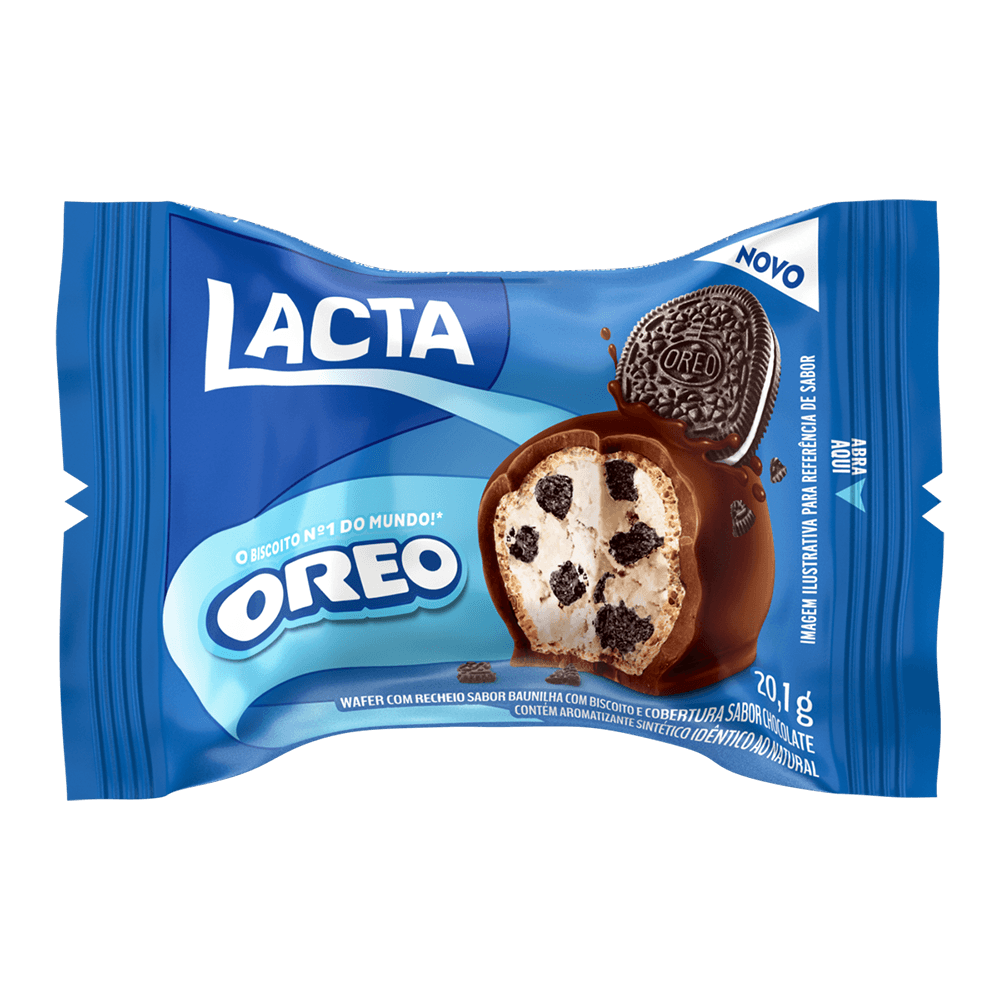 Bombom Lacta Oreo 20,1g - Rissul Online